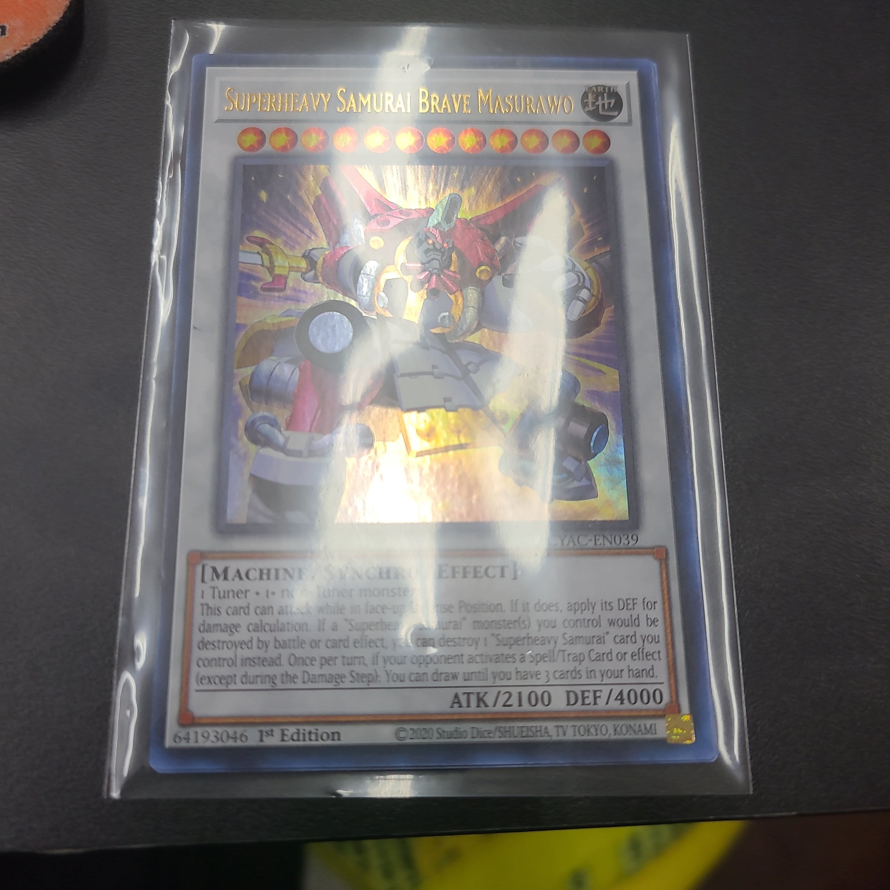 Superheavy Samurai Brave Masurawo - Cyberstorm Access (CYAC) EN039