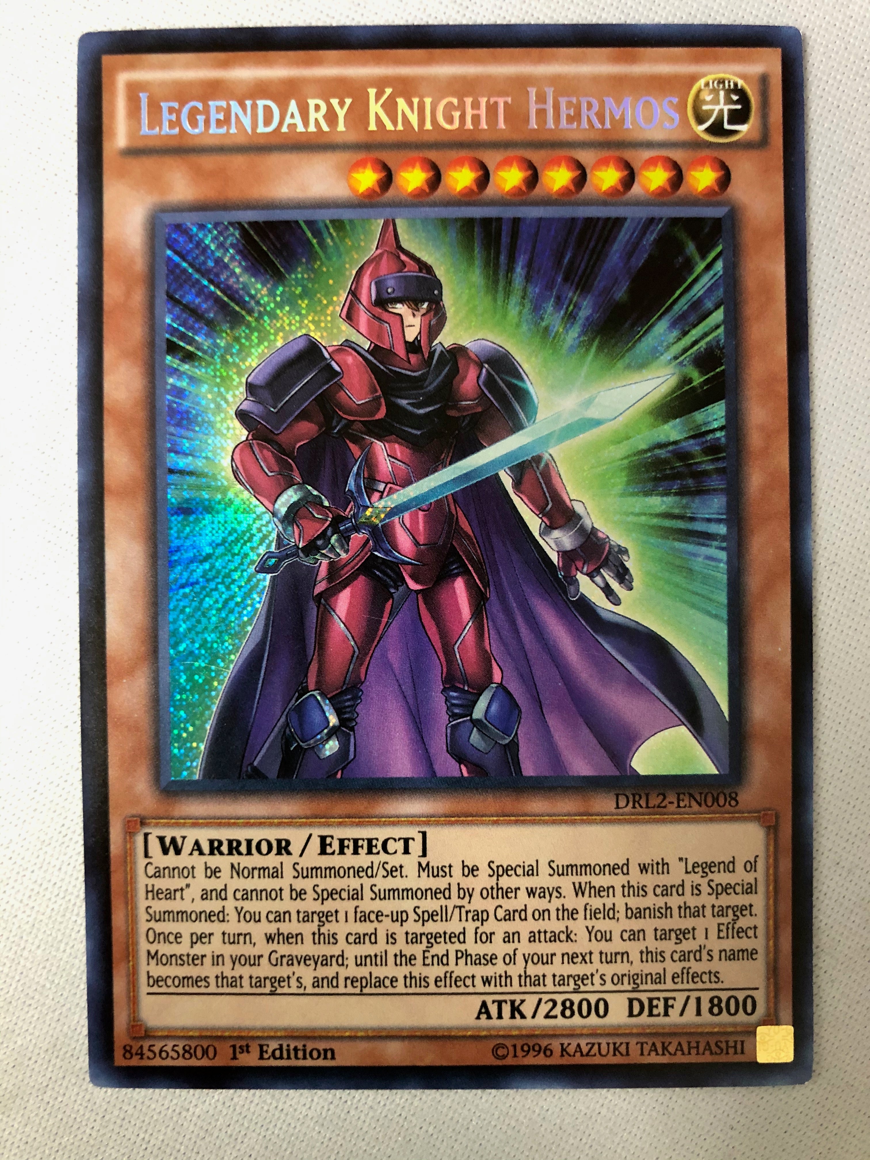 Yugioh Legendary Knight Hermos