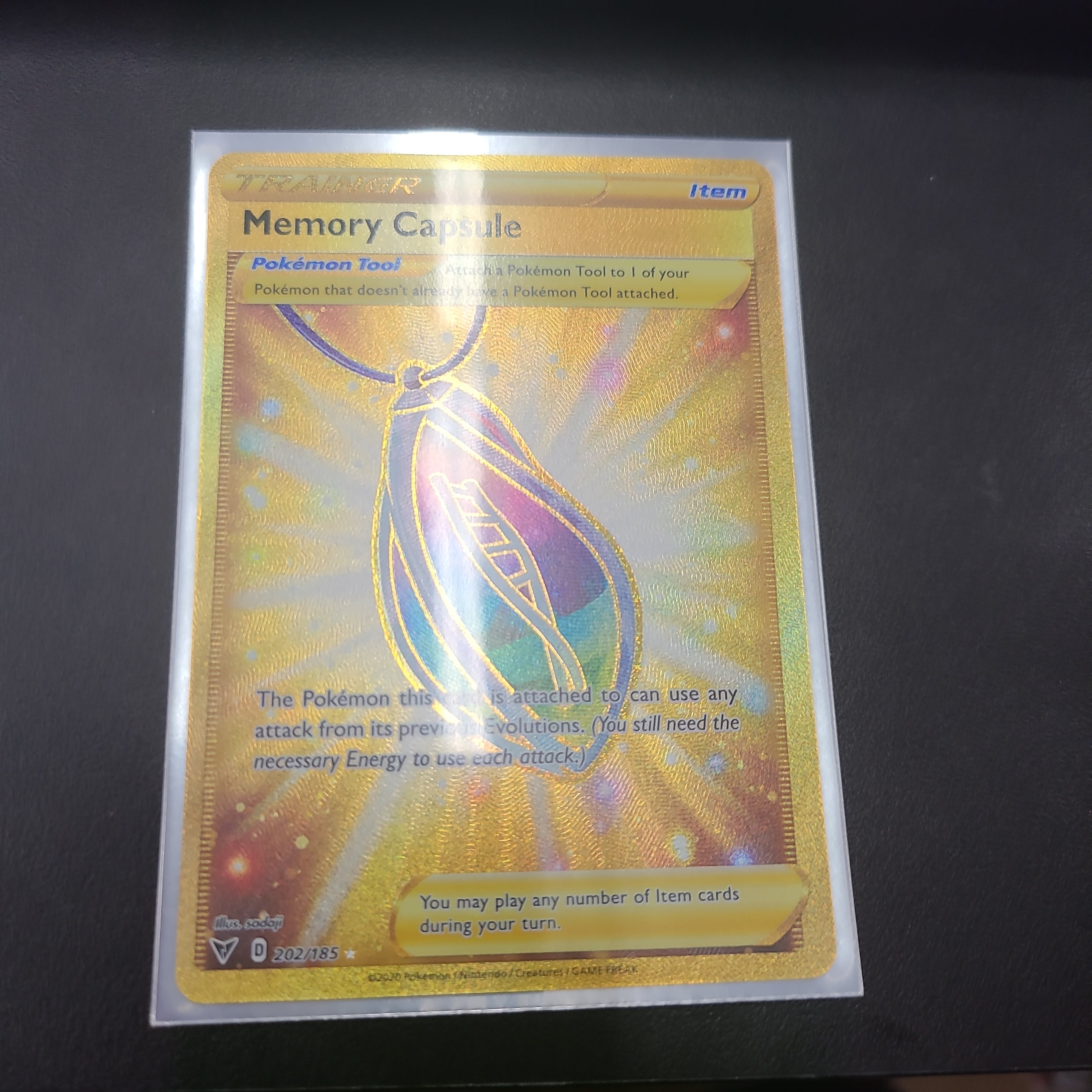 Memory Capsule (Secret) - SWSH04: Vivid Voltage (SWSH04) 202/185