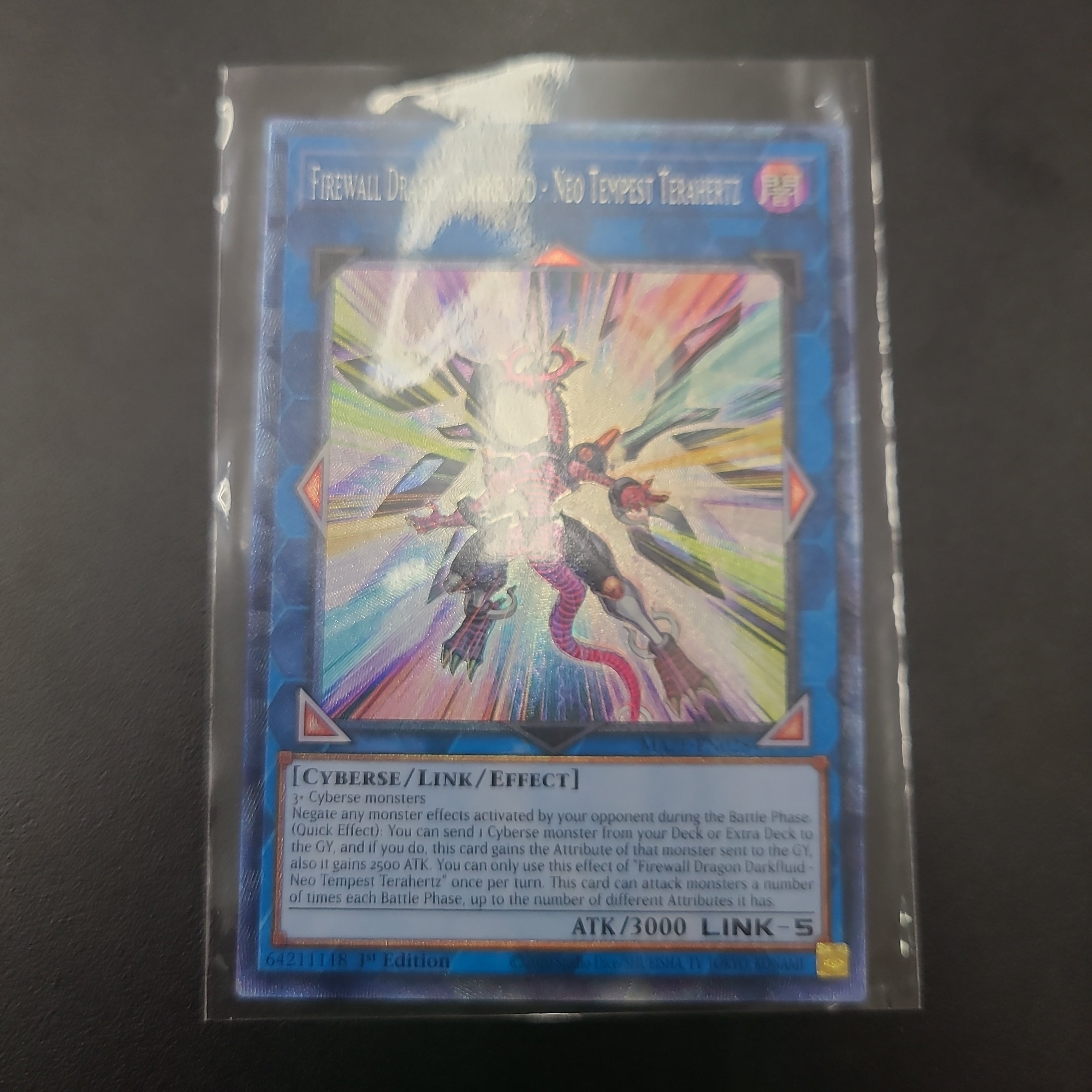 Firewall Dragon Darkfluid - Neo Tempest Terahertz (CR) - Maze of Memor