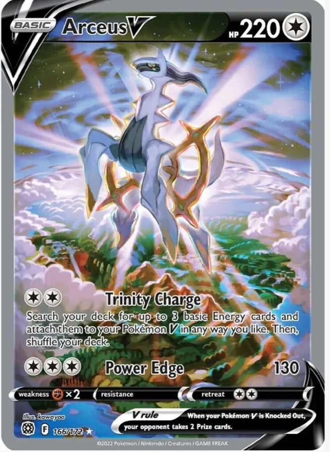 Arceus V (Alternate Full Art) - SWSH09: Brilliant Stars (SWSH09)