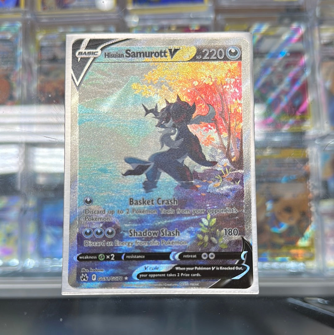 Hisuian Samurott V - Crown Zenith: Galarian Gallery (CRZ:GG)