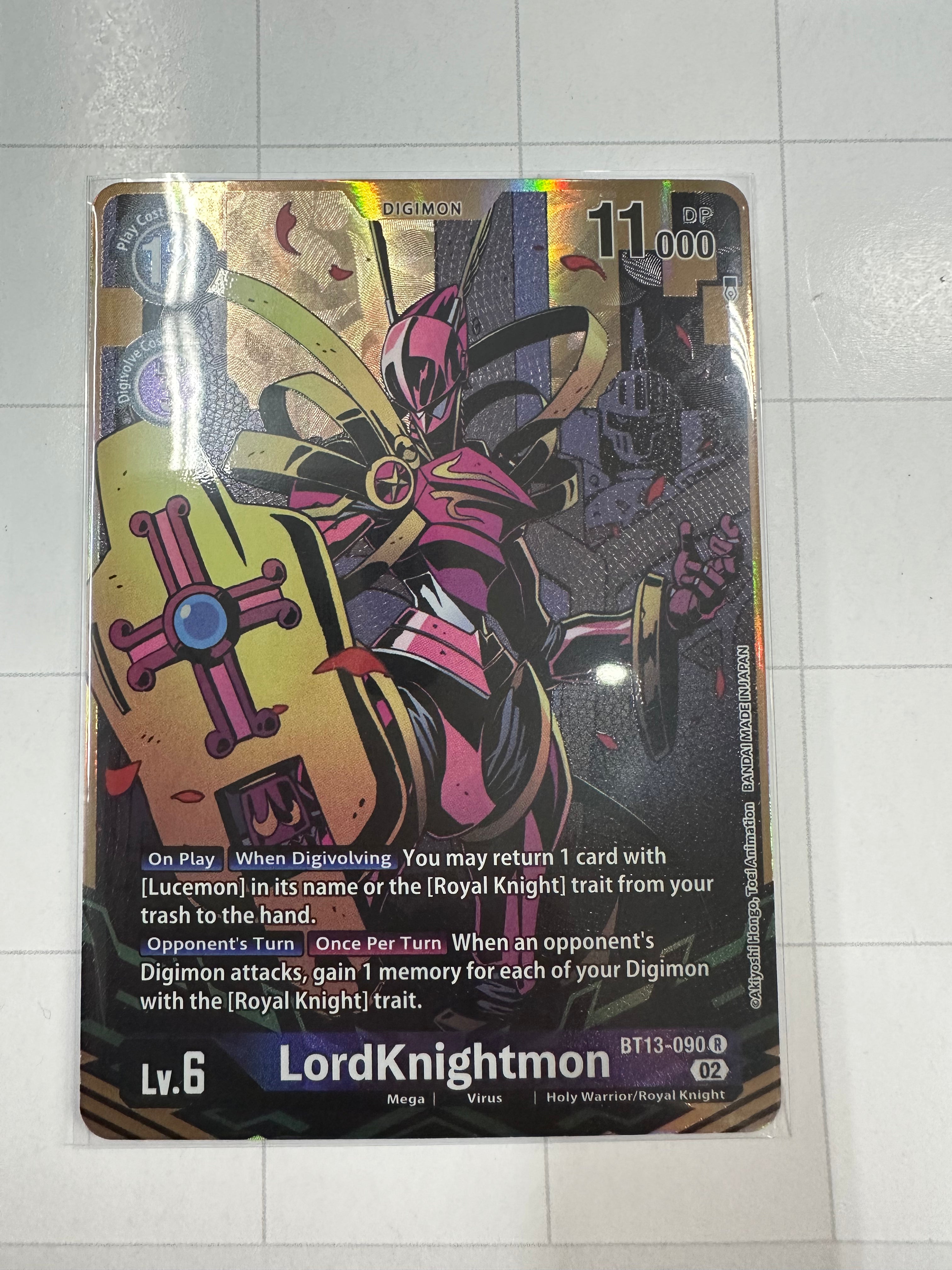 LordKnightmon (Alternate Art) - Versus Royal Knight Booster BT13-090