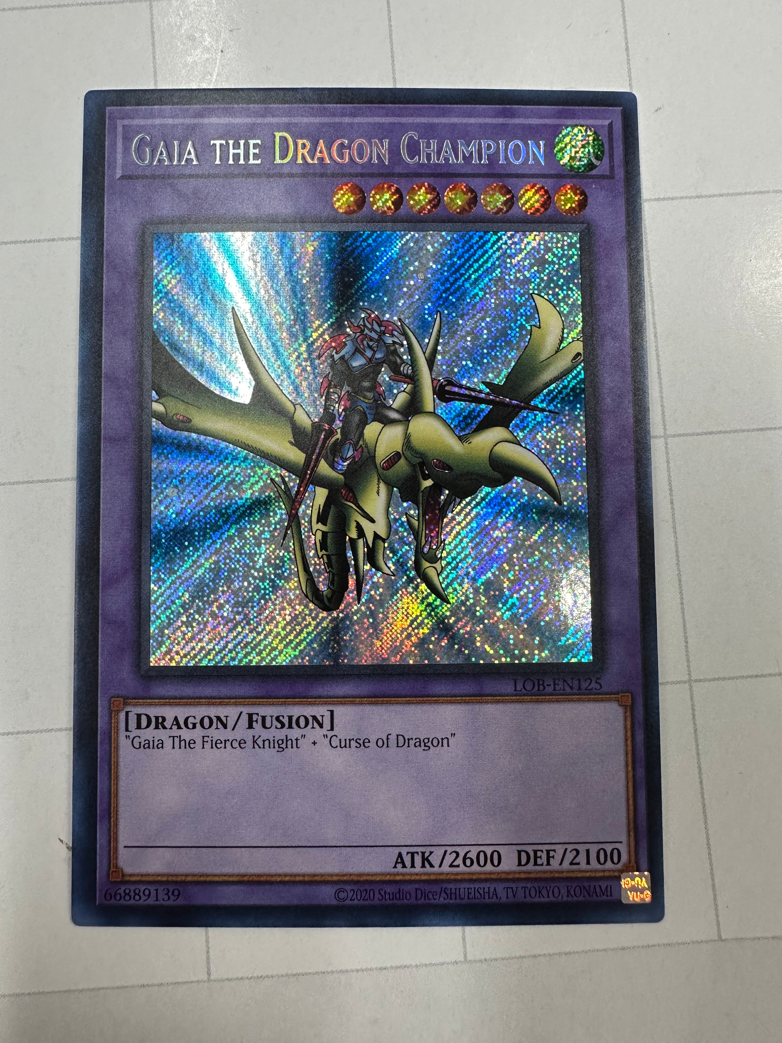 Gaia the Dragon Champion - Legend of Blue Eyes White Dragon (25th Anni