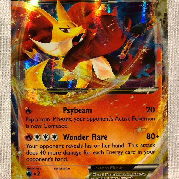 Delphox Ex Pokemon Card