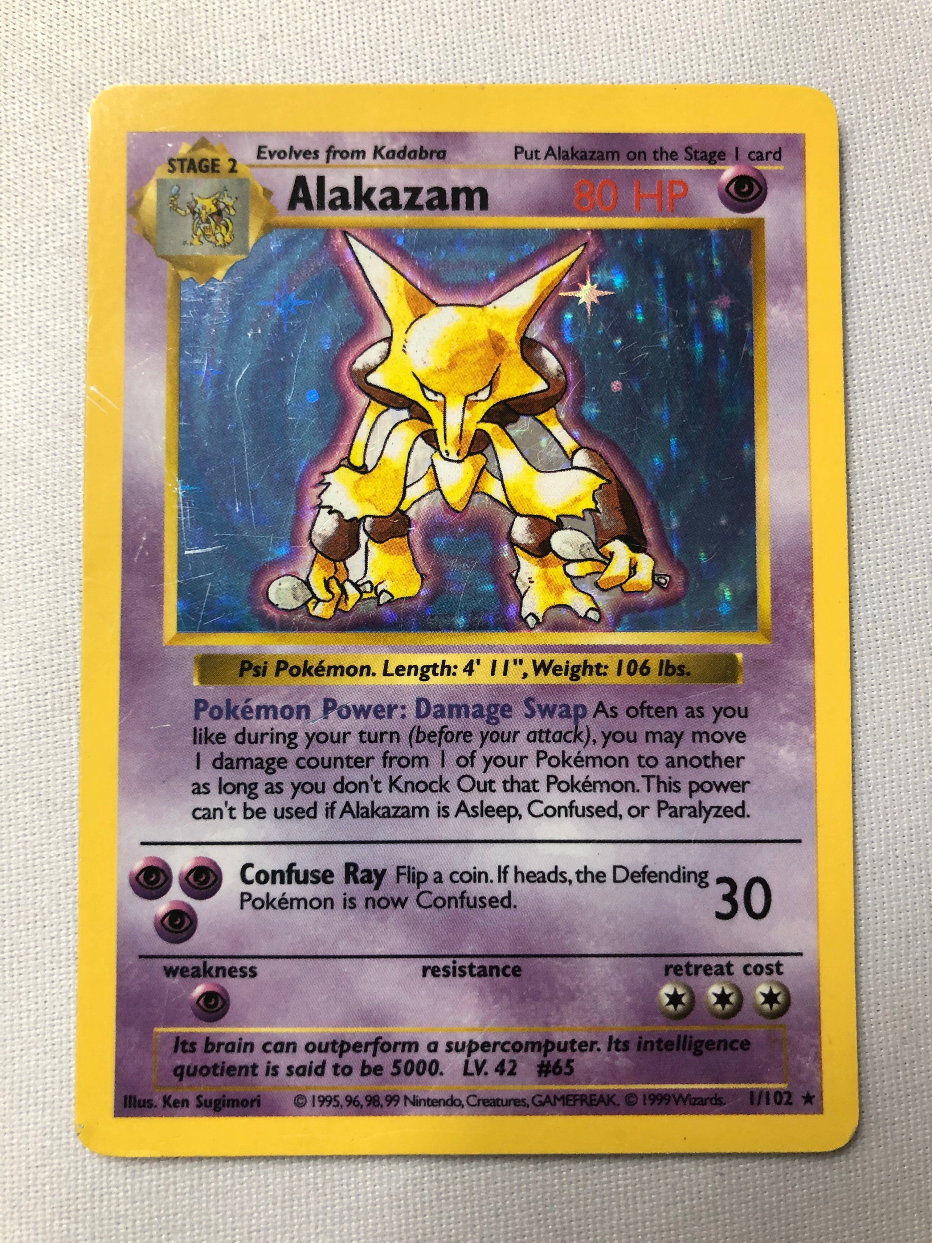 Alakazam Card