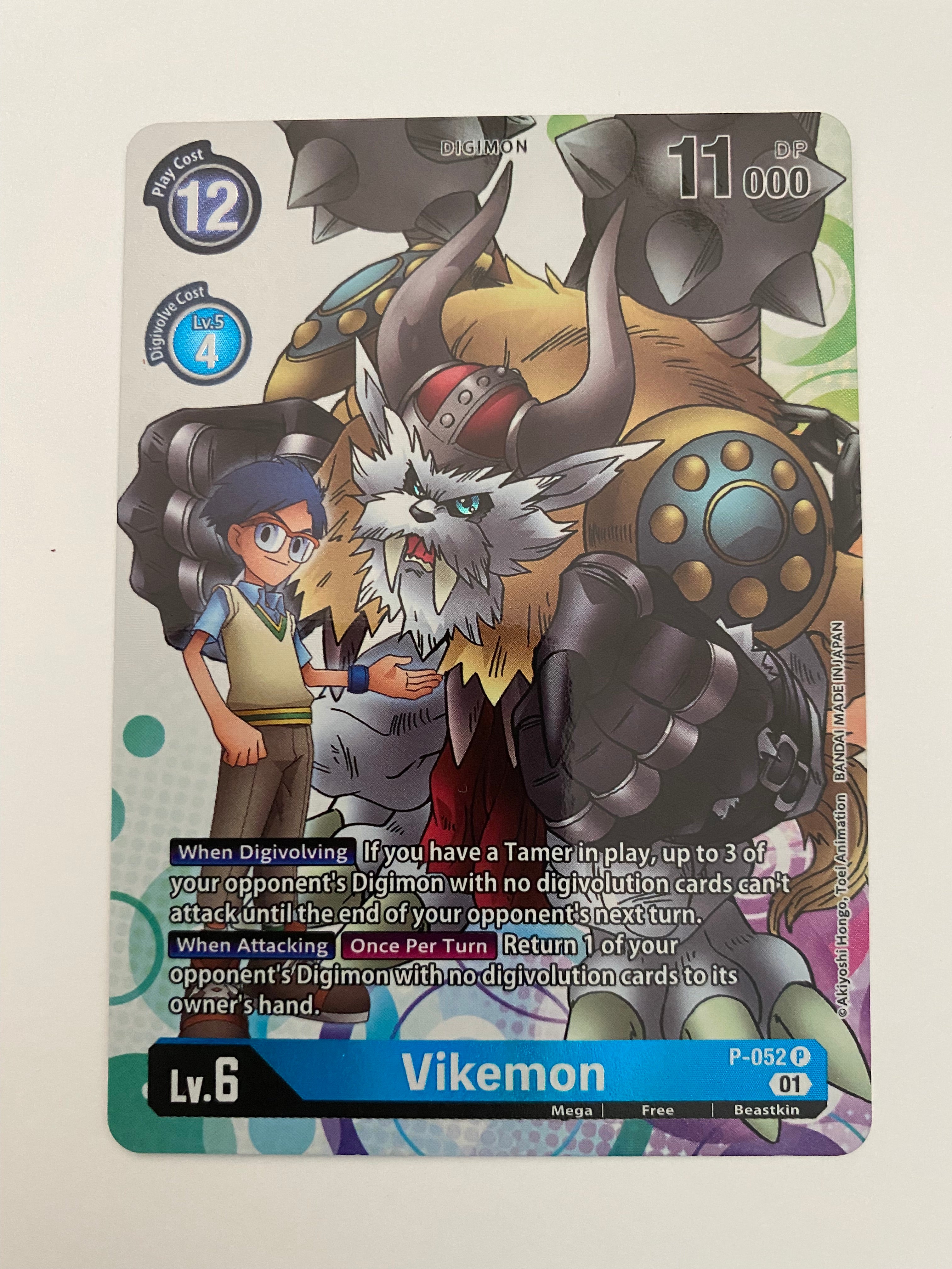 Digimon TCG Vikemon P-052 Next Adventure Near Mint
