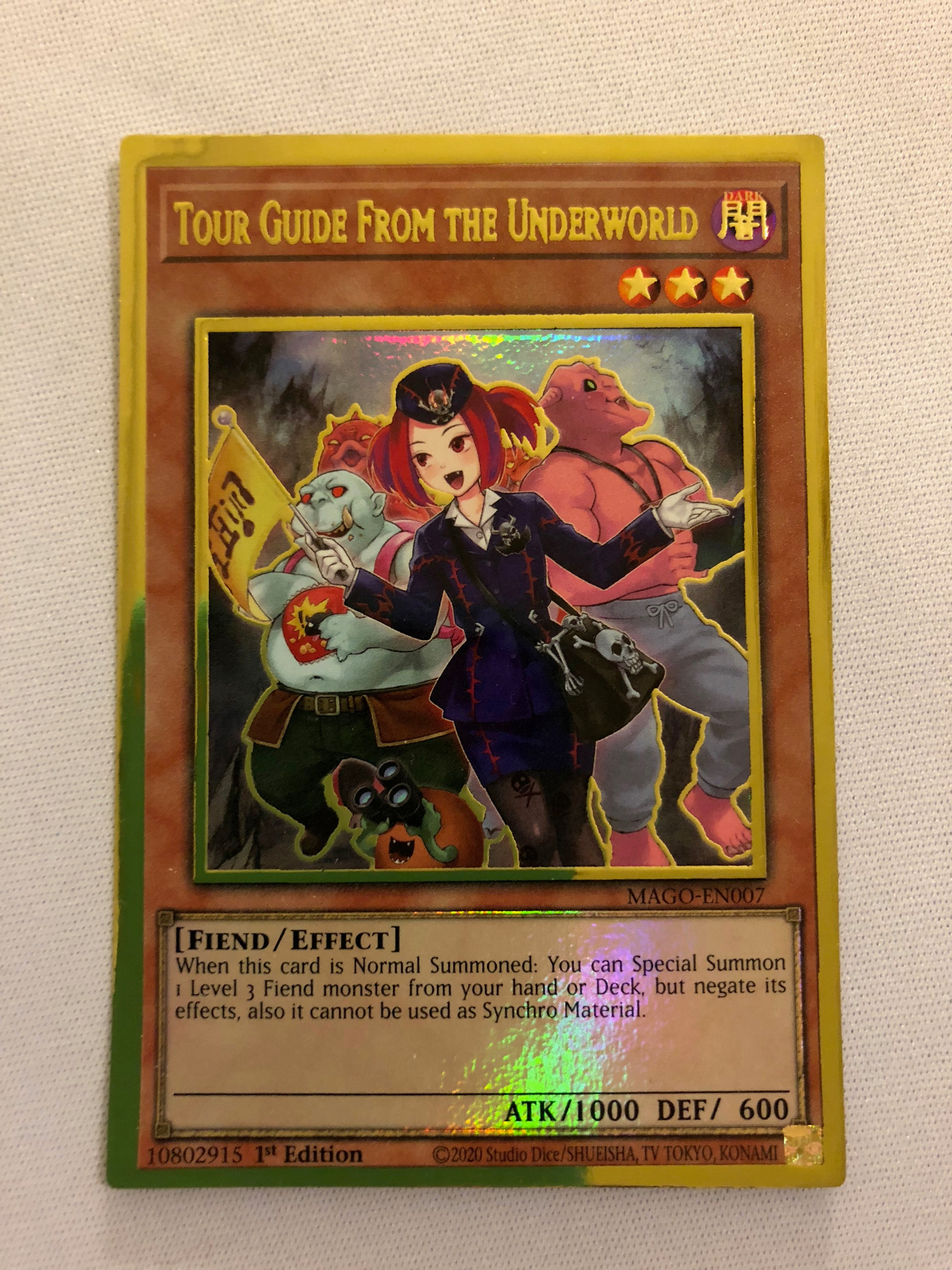 Yugioh Tour Guide From the Underworld MAGO-EN007 1st Edition NM