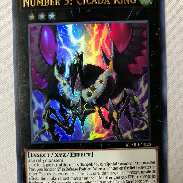 Yugioh Number 3 Cicada King