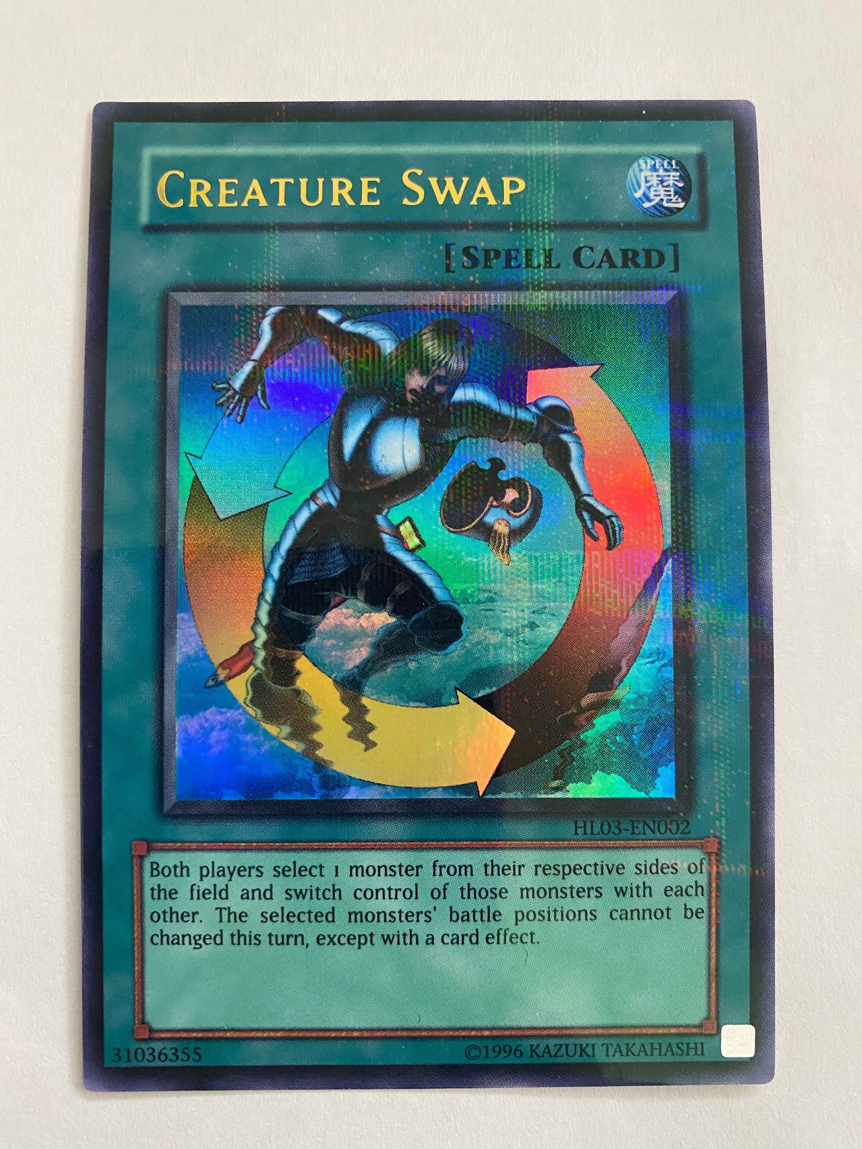 Yugioh Creature Swap HL03-EN002 Ultra Parallel Rare Near Mint